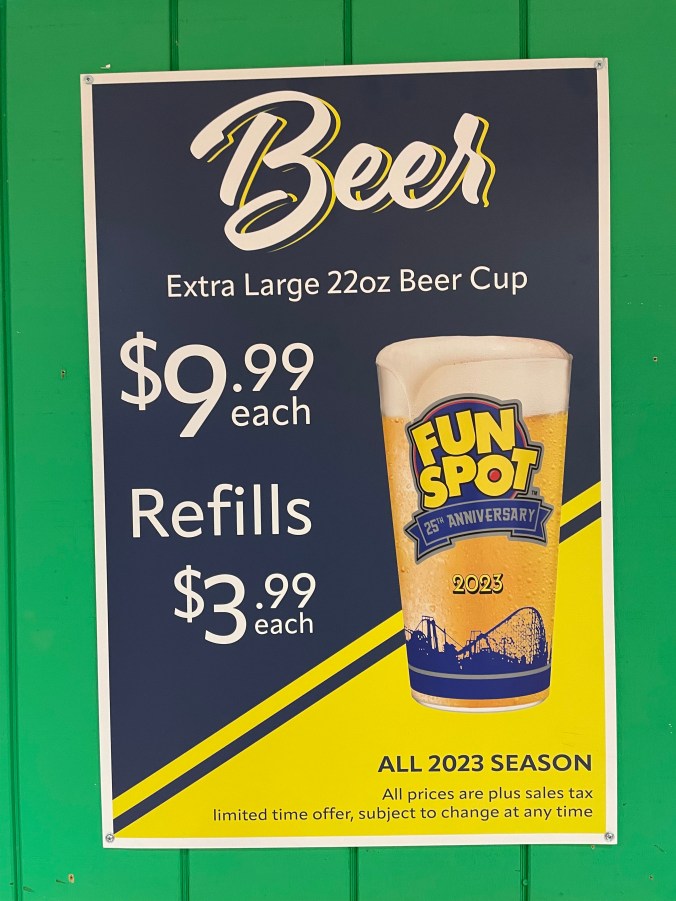 Souvenir Sports Bottle Drink Refill Program at Busch Gardens is Awesome ...