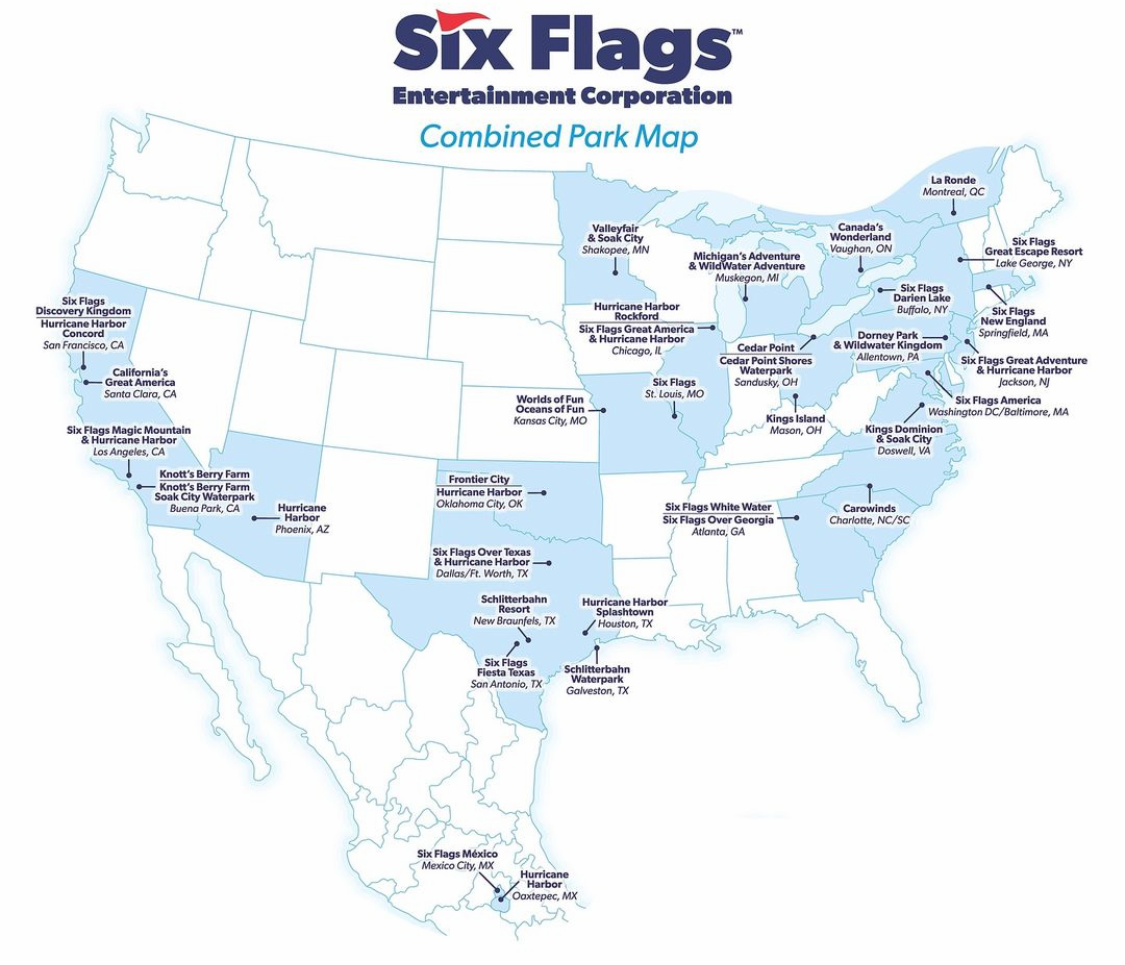 Six Flags Launches $55 Season Pass with Access All 40+ Theme and Water ...