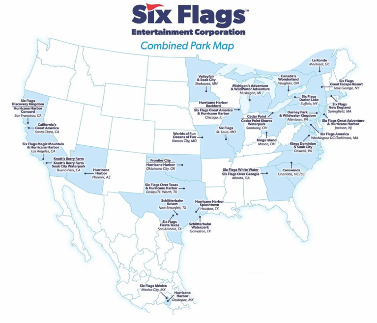 Six Flags Launches $55 Season Pass with Access All 40+ Theme and Water ...