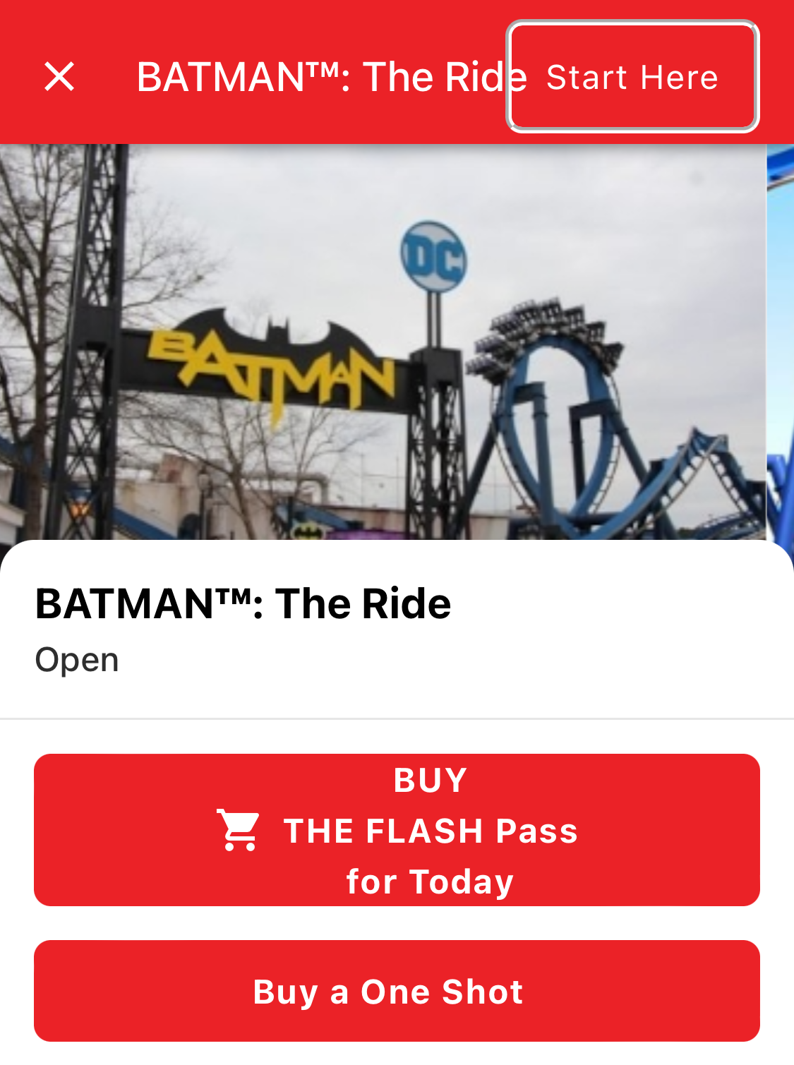 The Flash Pass One Shot at Six Flags Over Georgia is a Great Value ...
