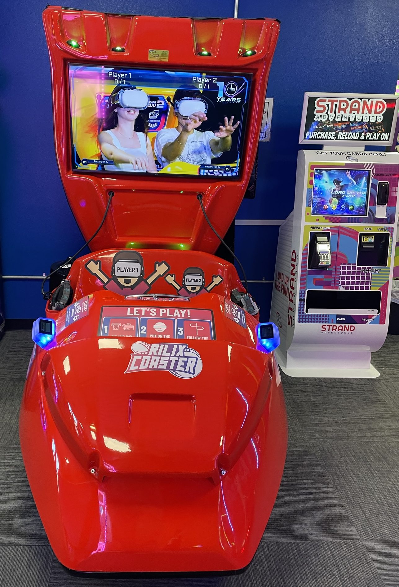 Ride a Roller Coaster at your Local Arcade with the Rilix Coaster | BGT ...