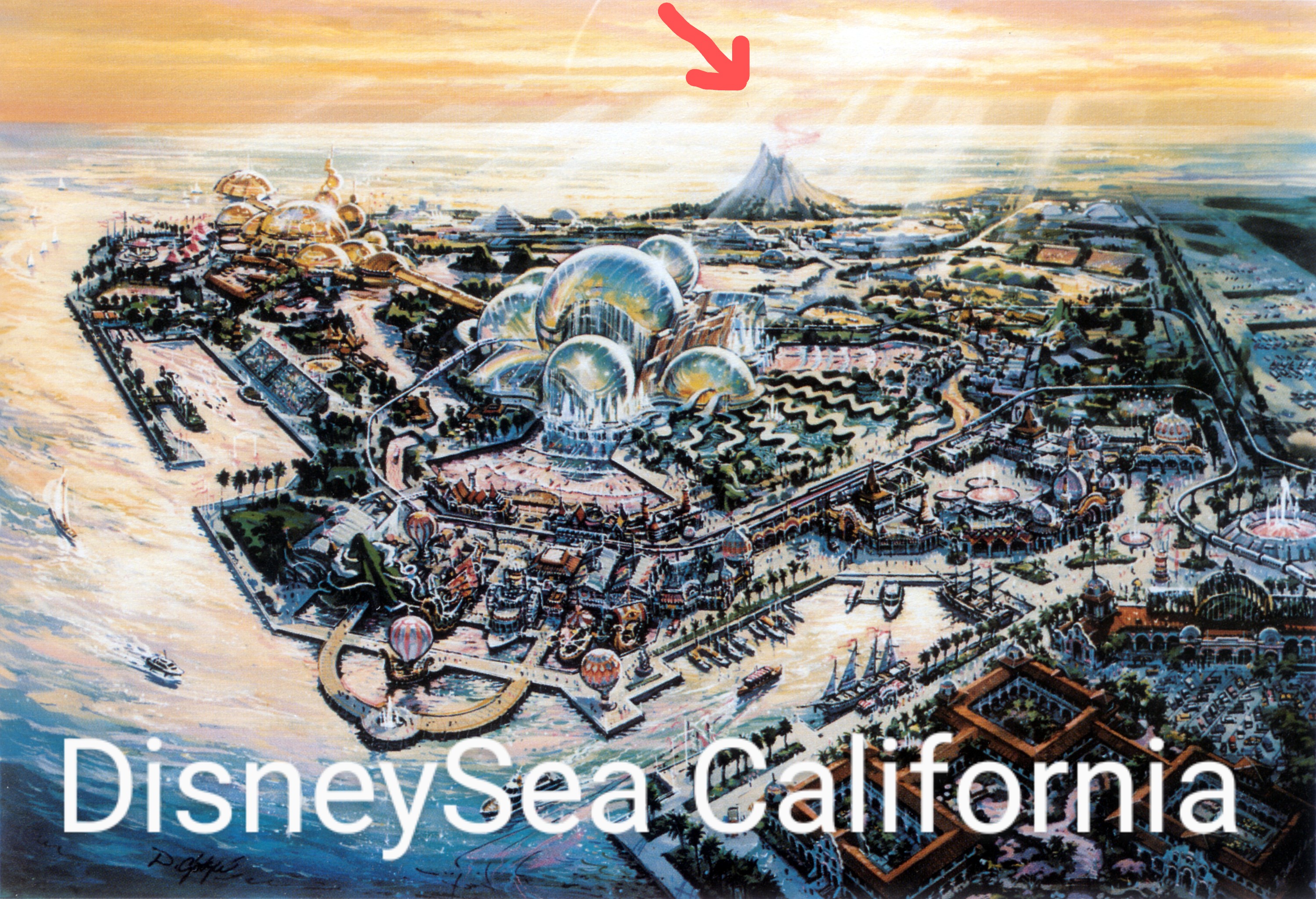 Was This Mountain at Tokyo DisneySea Originally Destined for California ...