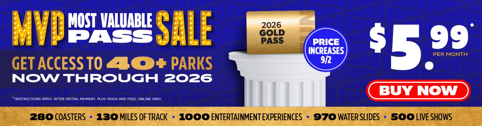 Six Flags Launches $55 Season Pass with Access All 40+ Theme and Water ...