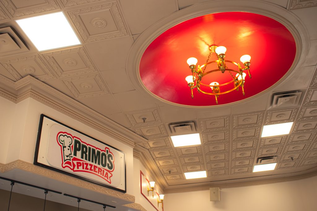 Dining at Promenade Primo’s Pizzeria at Six Flags Over Georgia with ...